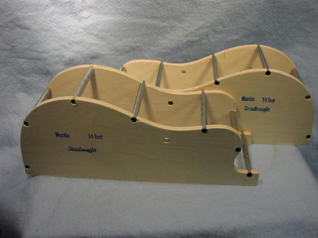 Cutaway shape 2 pc pattern set – RC Tonewoods & Sons